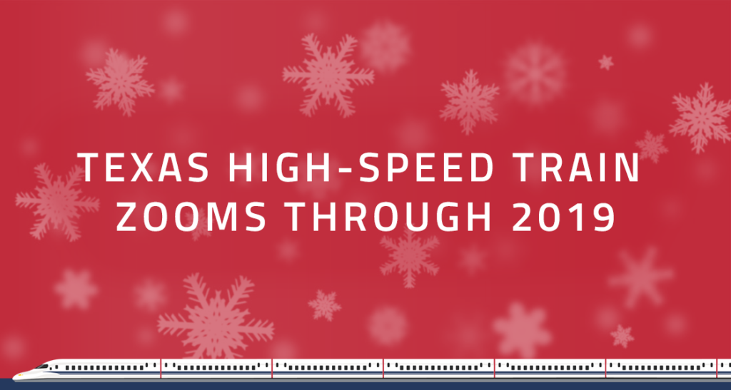 Texas High Speed Train ZOOMS Through 2019 - Texas High Speed Rail